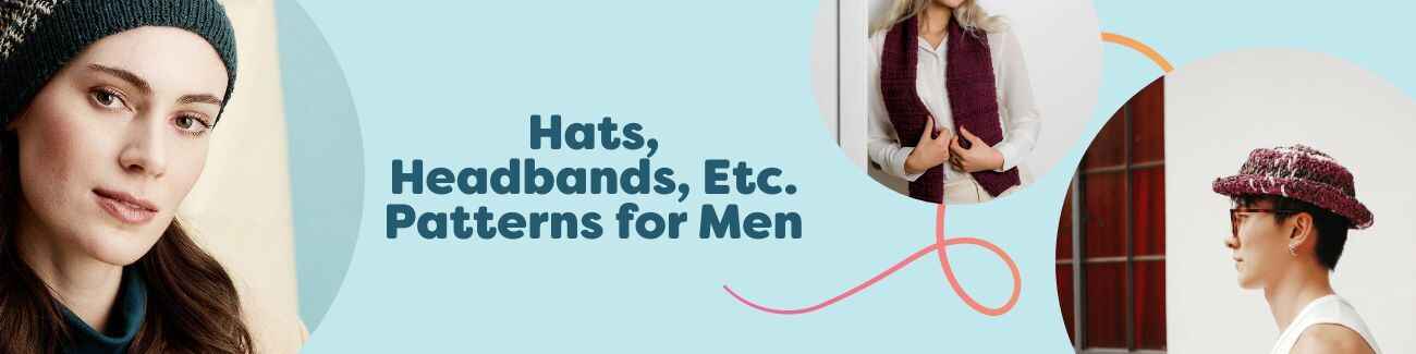 Free Men's Hats & Headbands: Knitting & Crochet Patterns – Hobbii