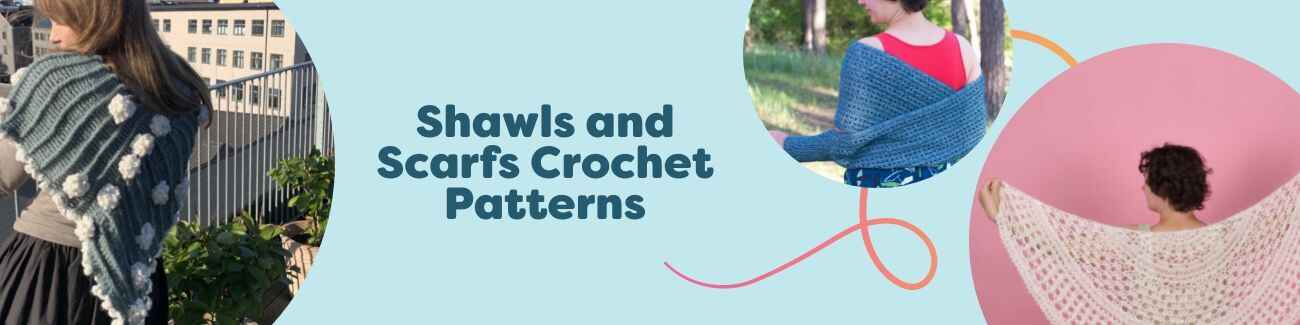 Free Crochet Shawl & Scarf Patterns Online | Hobbii