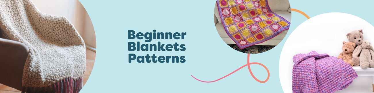 Free Beginner Blanket Patterns | Easy Knit & Crochet – Hobbii