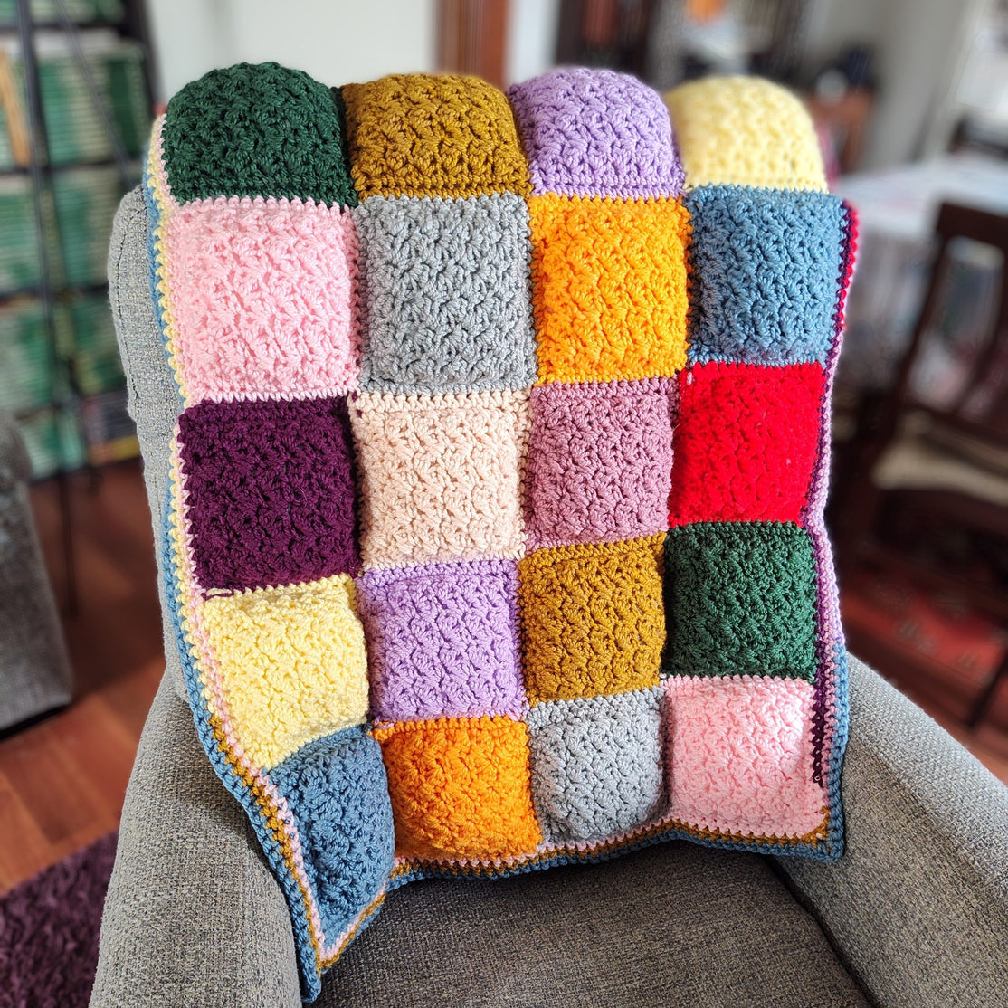 Soft Squares - Padded Throw – Hobbii