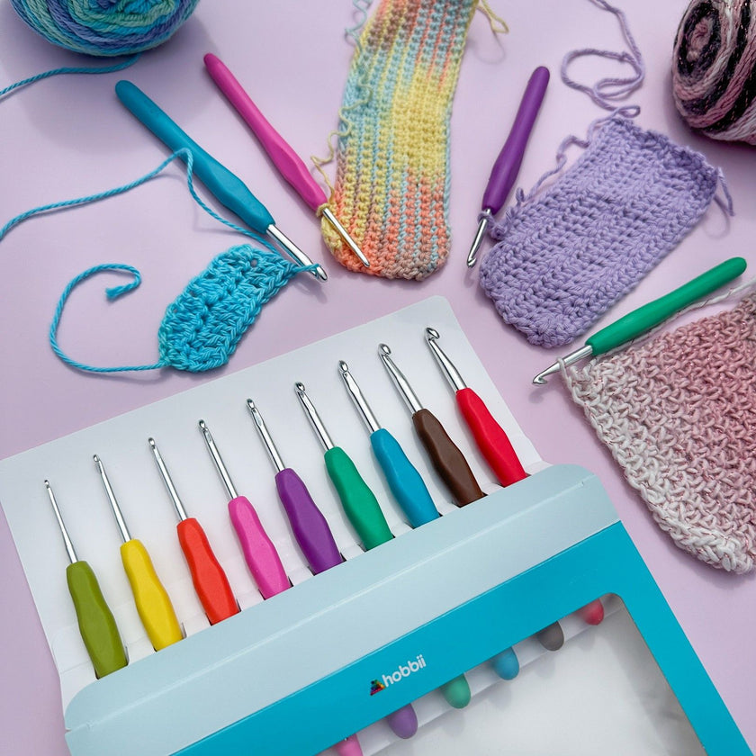 Easy Touch Crochet Hook Set - 9 sizes – Hobbii