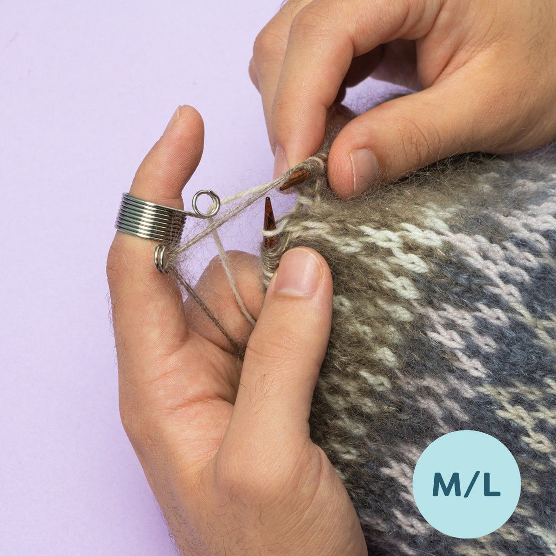 Knitting Thimble for 2 threads – Hobbii